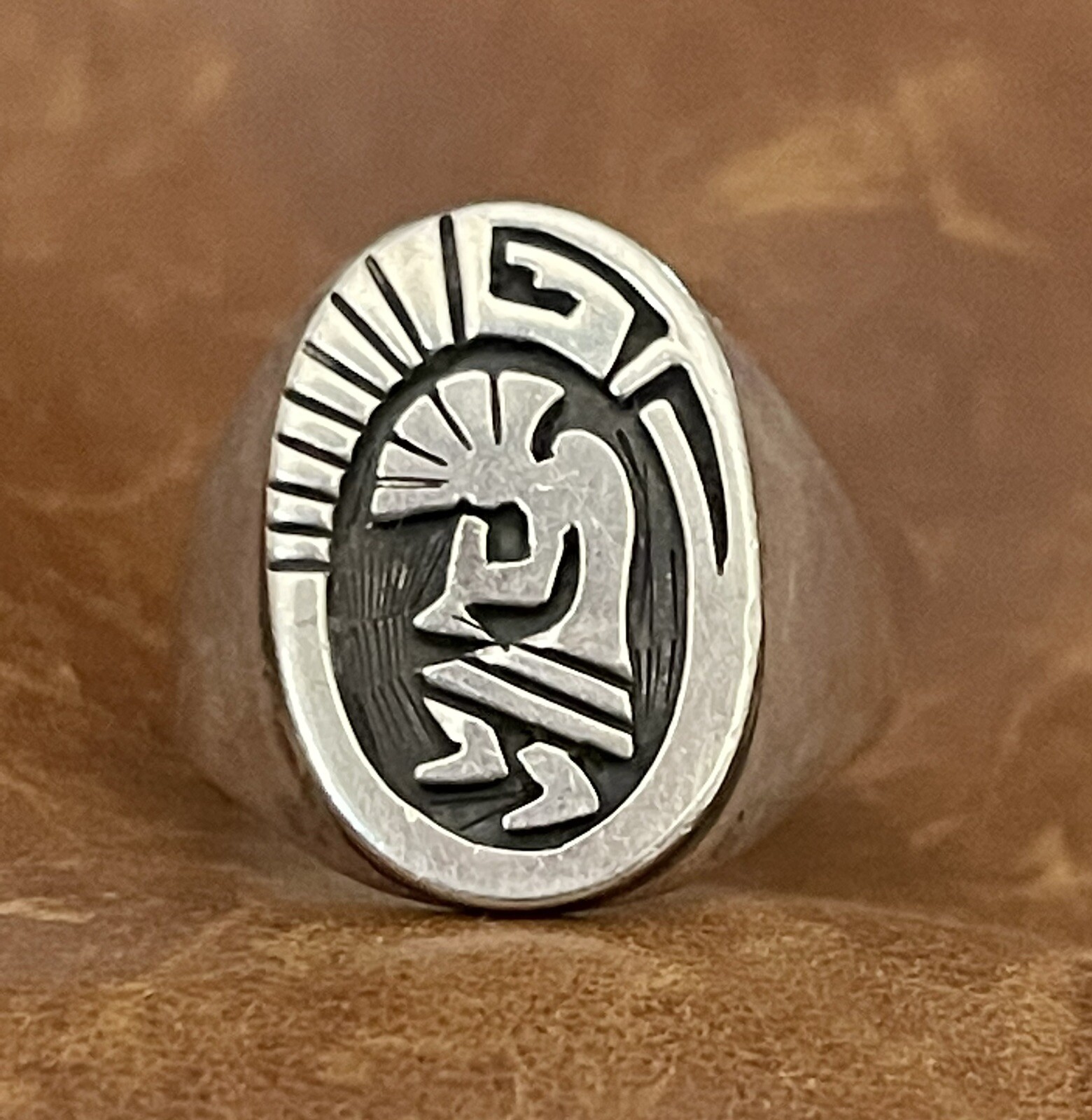 Vtg Native American Calvin Peterson Carved Kokopelli … - Gem