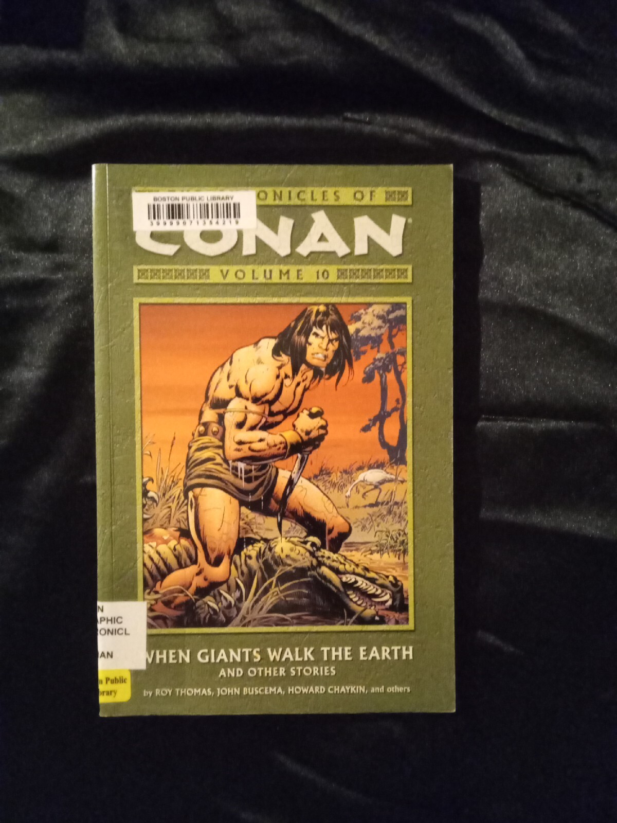 Chronicles Of Conan Vol. 10 When Giants Walk The Earth TPB Ex-library ...