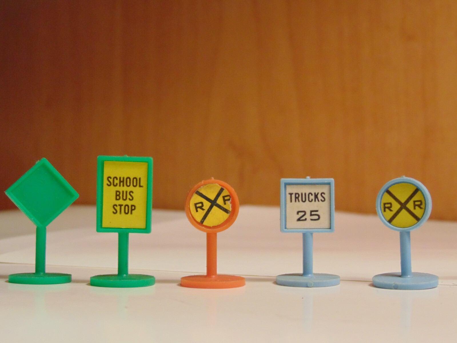 11 Plastic Road Signs for Wooden Train Tracks - Brio/Thomas/Lionel ...