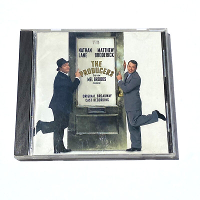 The Producers Original Broadway Cast Recording (CD) Mel Brooks Musical ...