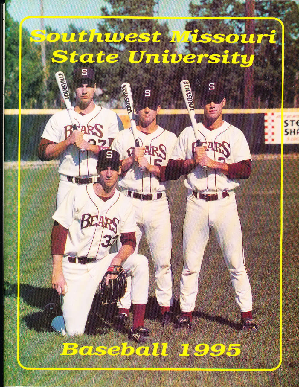 1995 Southwest Missouri State University Baseball guide bxb | eBay