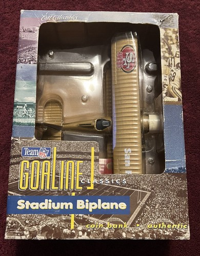 ERTL Collectibles NFL Stadium Biplane Coin Bank..San Fransisco 49ers ...