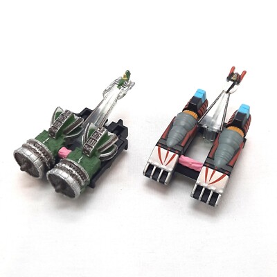 Lot of 2 Star Wars Episode I Die Cast Micro Machines Pod Racers Galoob ...