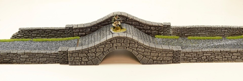 WWS 20-28mm Bocage Stone Bridge - Bolt Action Table Top Scenery ...