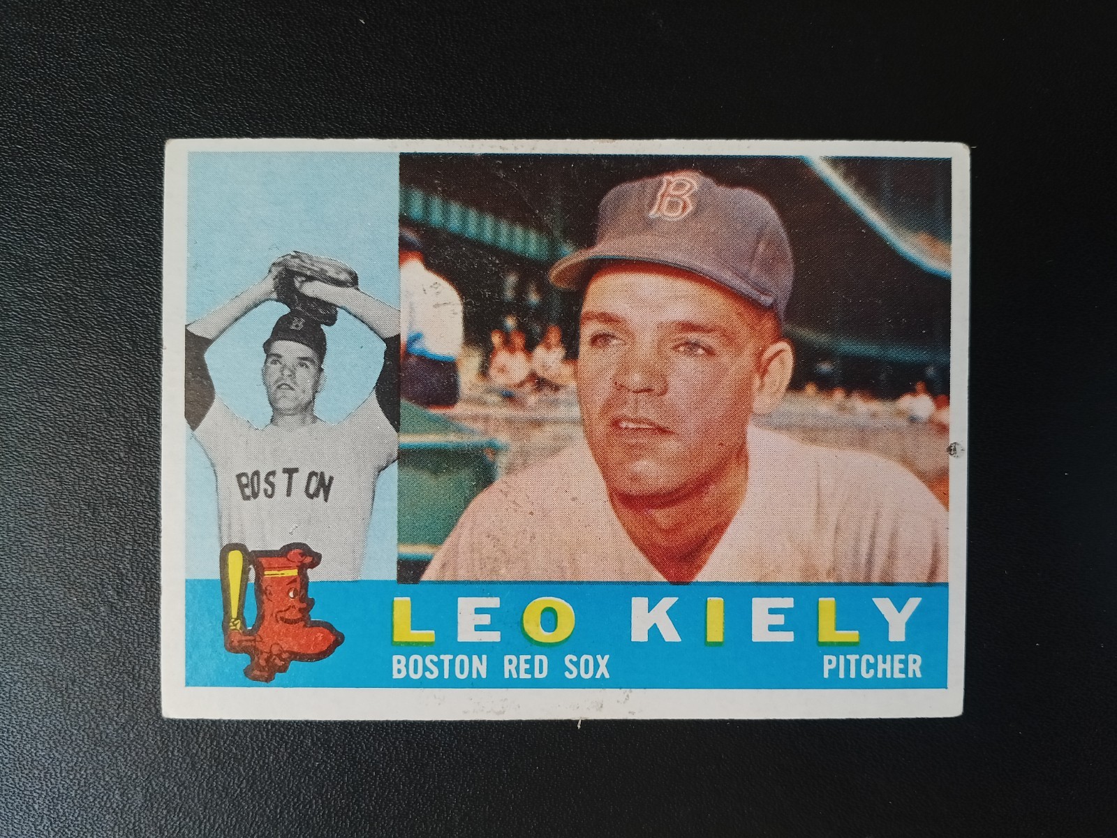 1960 Topps Leo Kiely #94 Boston Red Sox Free Shipping | eBay