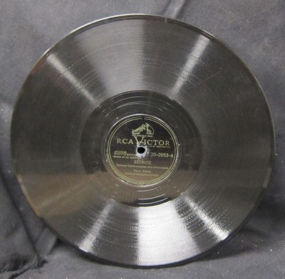 Perry Como - Because/If You Had all the World and Its Gold - RCA 78 RPM ...