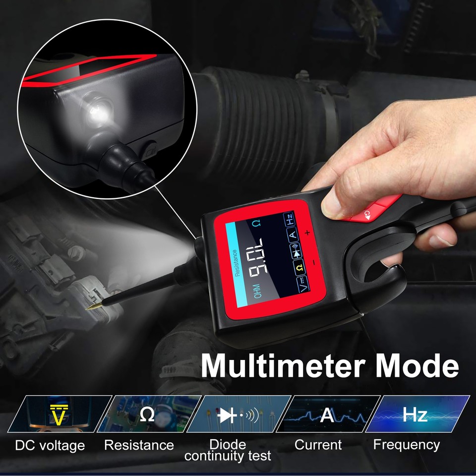 TopDiag P200 SMART HOOK Power Probe Circuit Tester Car Diagnostic ...