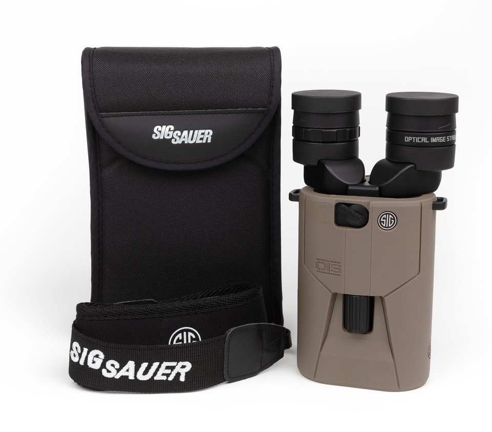 SIG SAUER ZULU6 HDX OIS 20x42mm Schmidt-Pechan Prism Binocular, FDE ...