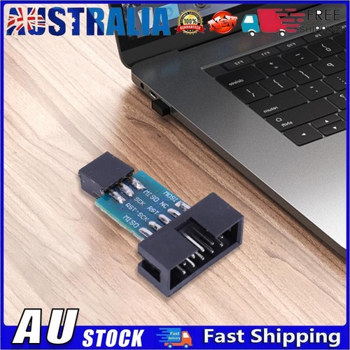 AU For AVRISP USBASP STK500 Interface Converter Development Board for Arduino Bo | eBay