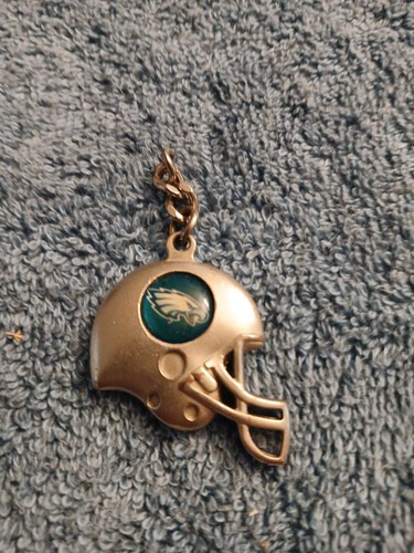 Philadelphia Eagles 3D Silver Pewter Helmet Charm Necklace - NFL ...