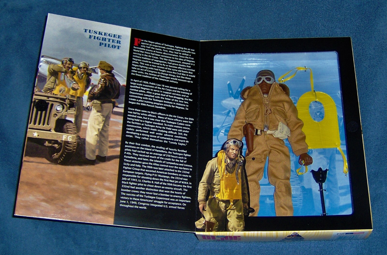 HASBRO-1996-12"-GI JOE-CLASSIC COLLECTION-TUSKEGEE AIRMEN--FIGHTER ...