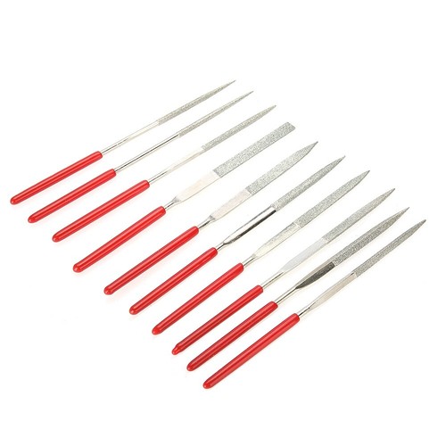 10x Mini Files Set Metal Filing Rasp Needle File Wood Tools Hand ...
