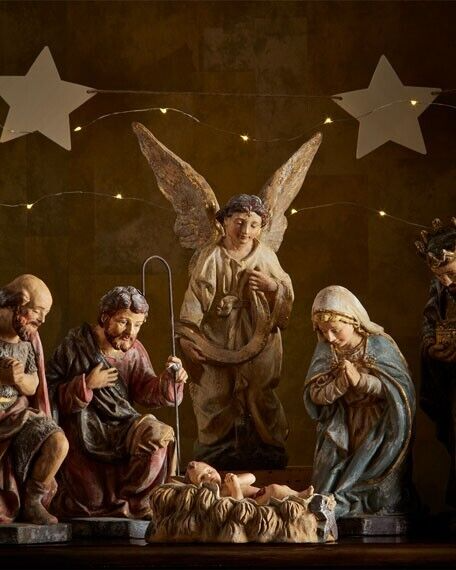 Cody Foster Nativity Set/10 Large Figurines Rustic Baroque Style ...