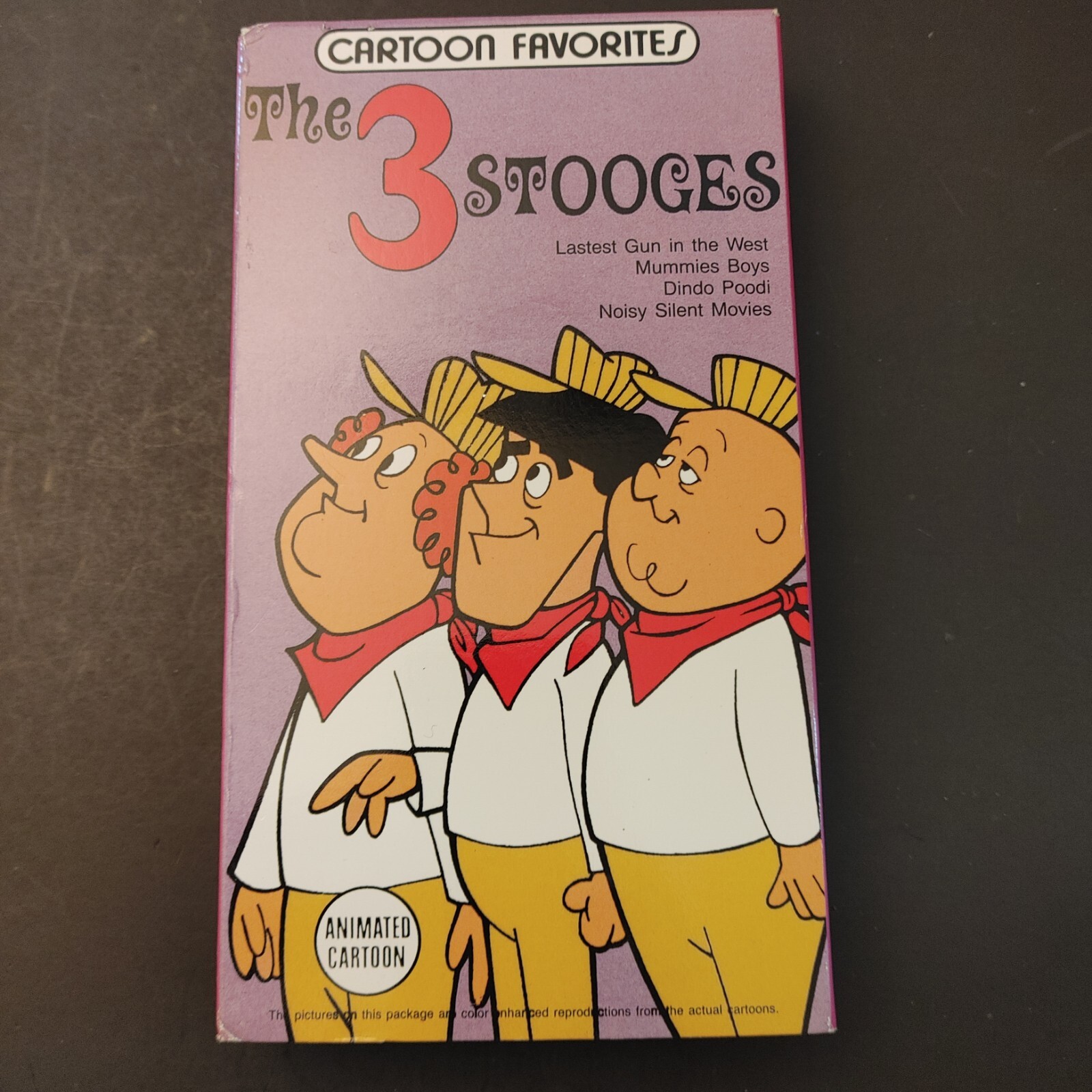 The Three Stooges The Animated Series Cartoon VHS Tape (1992) | eBay
