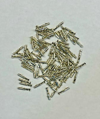 100 TE Connectivity 60617-1, Commercial MATE-N-LOK Socket Contact Tin ...