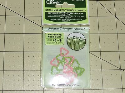 Clover STITCH MARKERS TRIANGLE (SMALL) - 16 pieces- Art No. 3149 | eBay