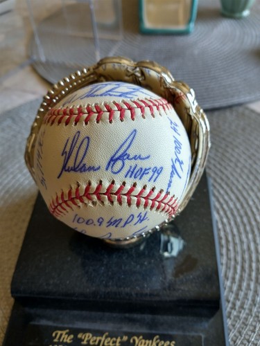 Nolan Ryan Autographed Stat Ball with HMG COA | eBay