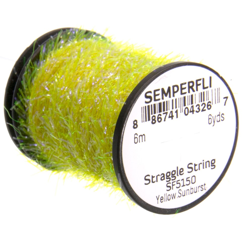 SEMPERFLI STRAGGLE STRING - Fly Tying Micro Chenille - 45 Colors ...