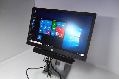 HP E202 20" Widescreen IPS LED Backlit Monitor VGA DVI HDMI USB Hub ...