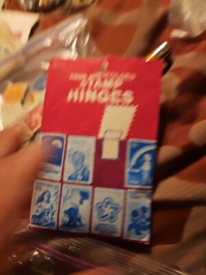 Western Stamp & Coin Mfg pre-folded stamp hinges 1000 hinges unopened ...