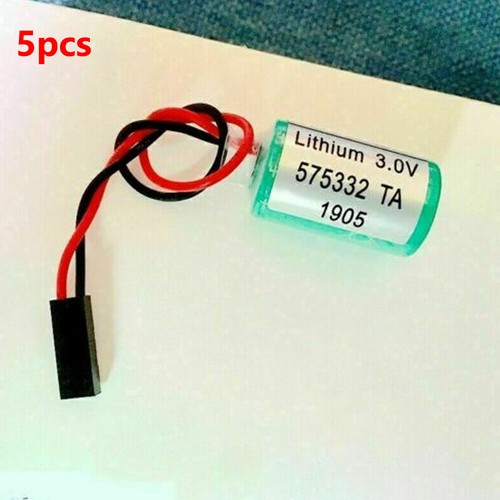5pcs 3V 6FC5247-0AA18-0AA0 / 575332TA PLC Battery For SIEMENS 810D 840D ...