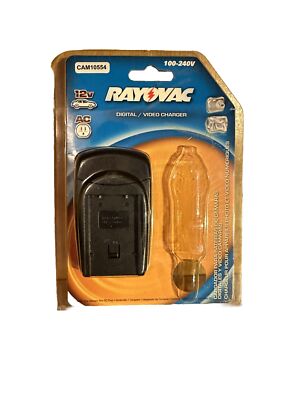 Rayovac Digital Video Charger 12v CAM 10554 100-240V (Missing car ...