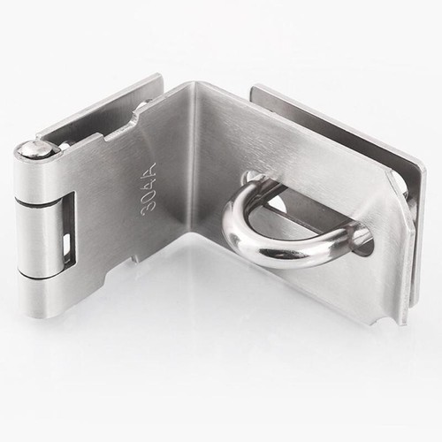 Sturdy Stainless Steel Padlock Hasp Door Bolt Lock Buckle Secure and ...