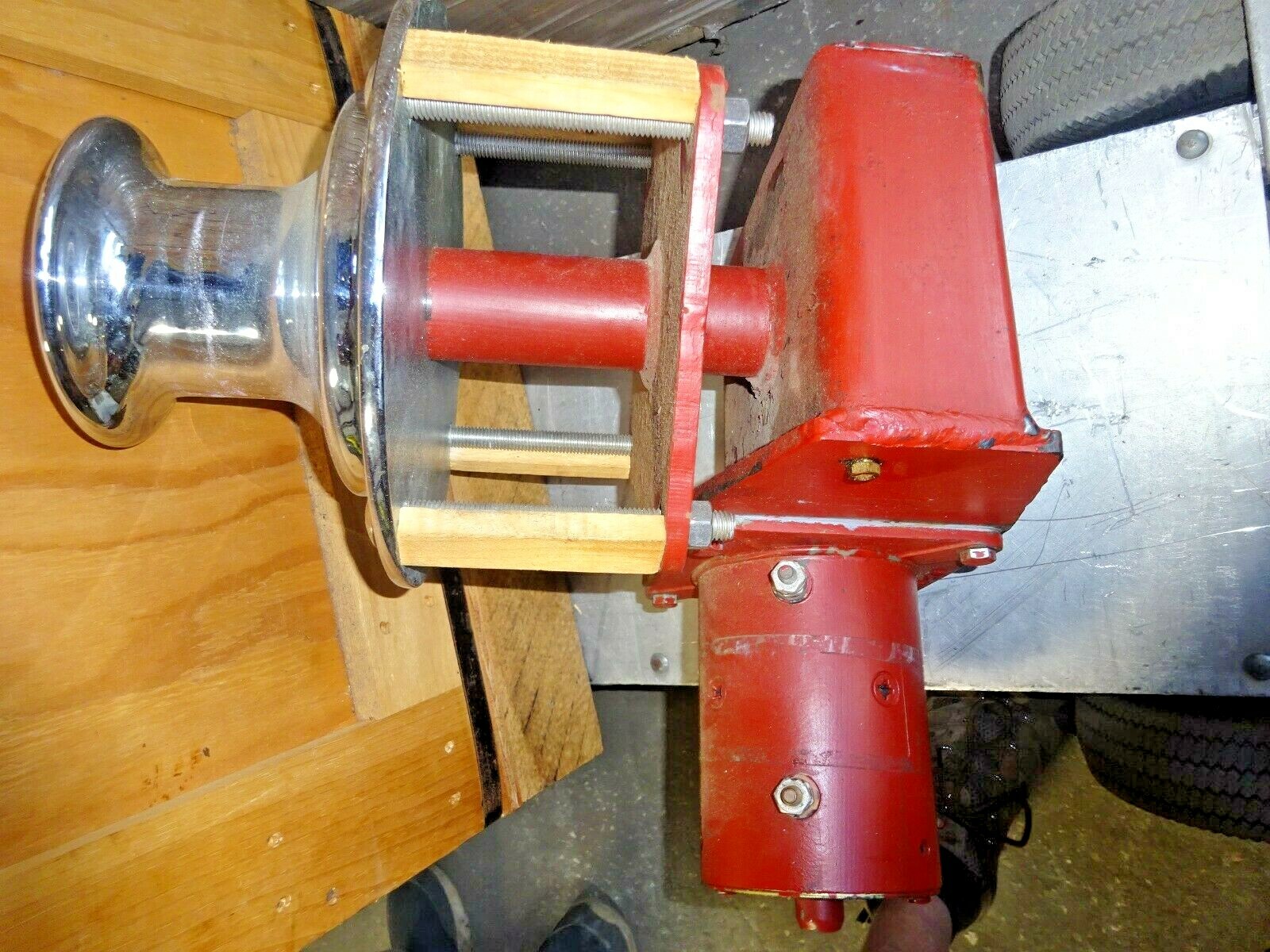 USED BIG Ideal l Windlass MODEL A SERIEL # FK63, Capstan | eBay