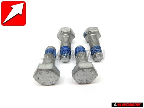 4x Original VW Hexagon Head Shoulder Bolt Self Locking M8x22 - N ...