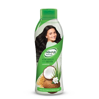 Nihar Coconut with Methi Jasmine Hair Oil 200 ML | eBay
