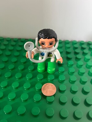 Lego Duplo - Male Doctor with Moveable Stethoscope Figure Piece | eBay