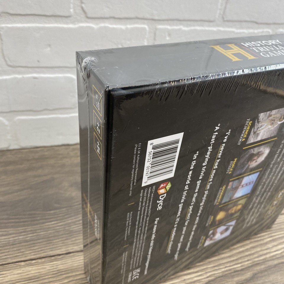 HISTORY Channel Trivia Card Game - General Knowledge Game NEW ...