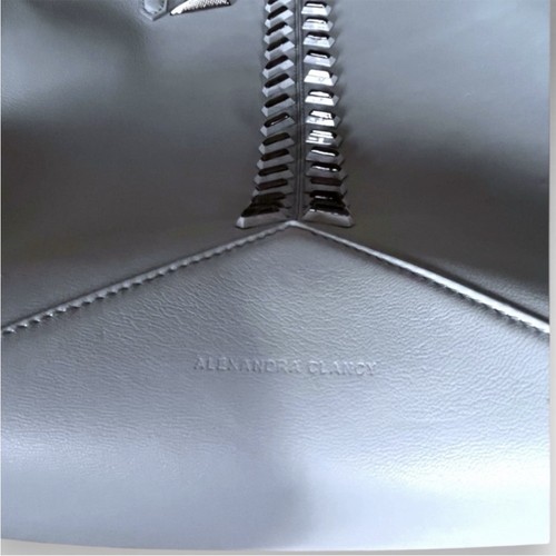 ALEXANDRA CLANCY Mulberry Large Sky Blue Leather Crossbody Shoulder Bag ...