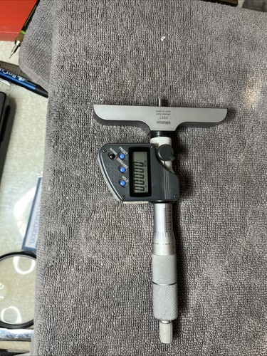 Miytutoyo -Elec Depth Mic - CN-329 Series .0001 Ratchet Stop Inter Change Rod | eBay