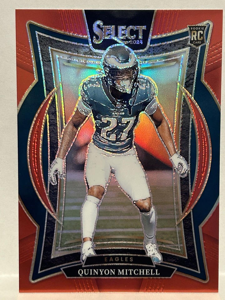2024 Panini Select Quinyon Mitchell RC Rookie Concourse #55 Red Prizm /99 🔥🔥 + | eBay