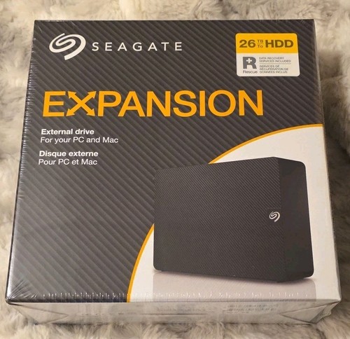Seagate 26TB Expansion Desktop 3.5" External Drive USB 3.0 STKP26000400 ...