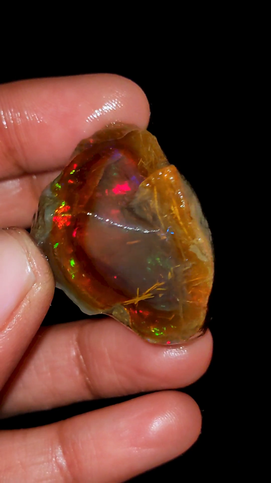 Natural Oil Rough 126.50 Carat Fancy Opal Ethiopian Raw, Fire Opal ...