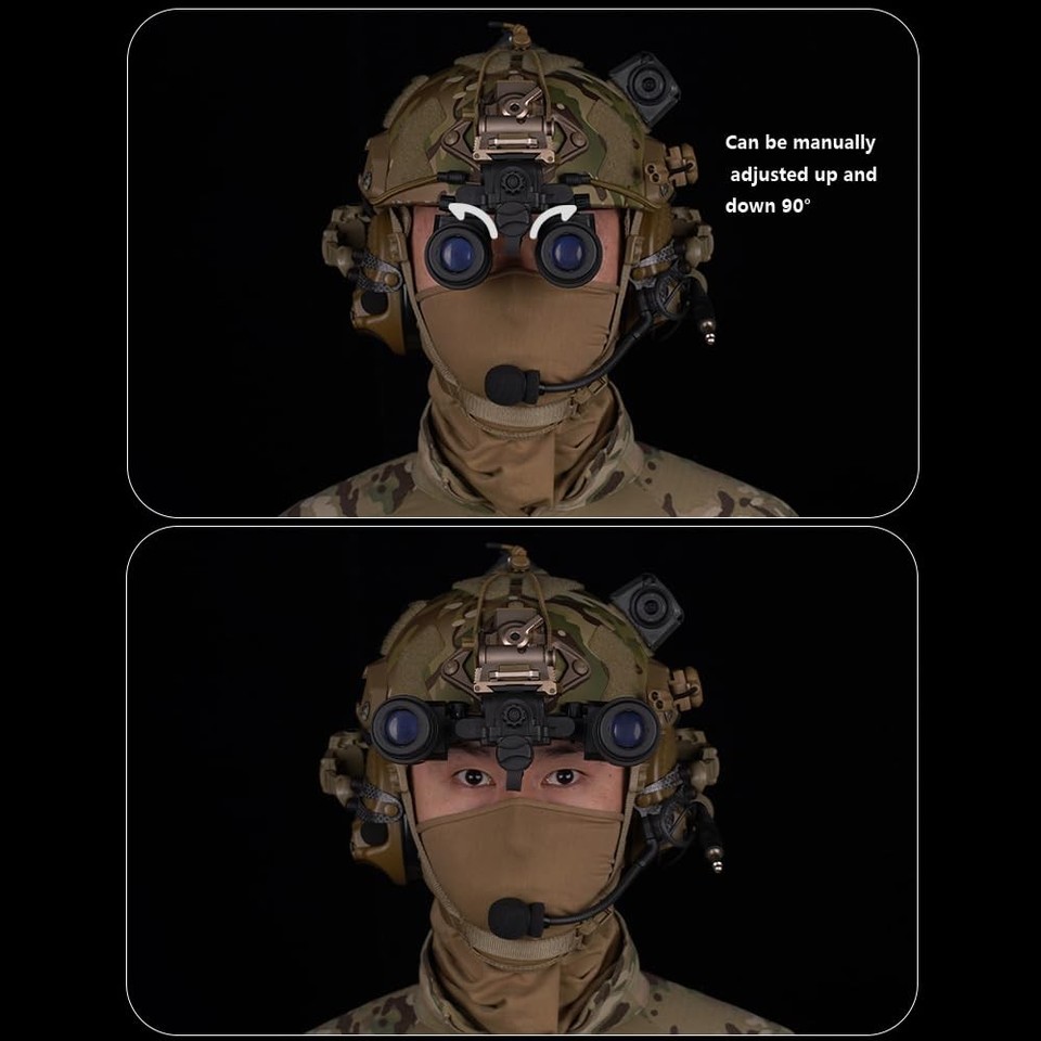 Tactical NVG Dummy Model Helmet Night Vision Goggles for Cosplay ...