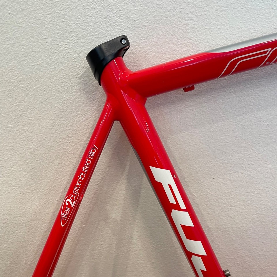 Fuji Roubaix 56 cm Aluminum Alloy Road Bike Frame +BB Red | eBay