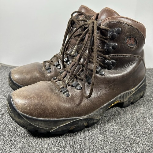 Merrell Summit II Dark Brown Leather Boots Mens Size 10 Outdoors Hiking ...