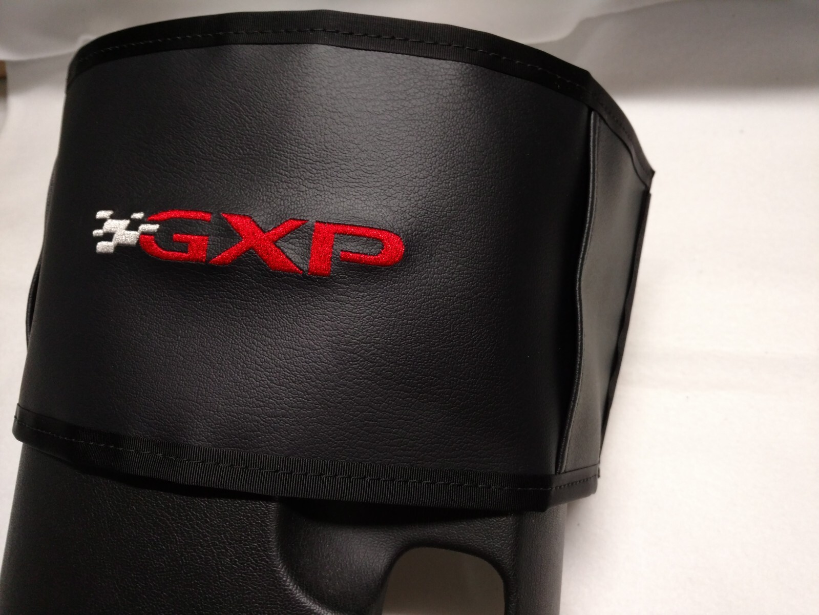 Pontiac Solstice GXP Black Console bag Embroidered Silver & Red New! | eBay