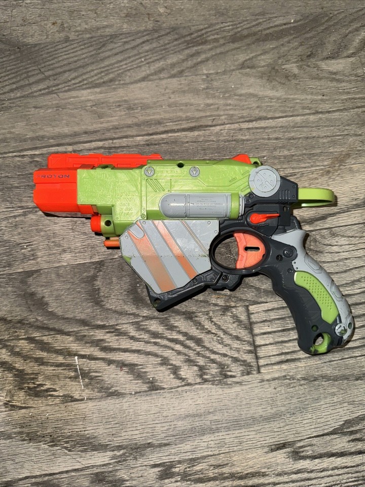 Nerf Vortex Proton Foam Disc Launcher/Blaster USED | eBay