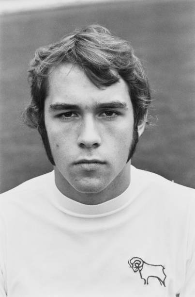 English footballer Steve Powell of team Derby County FC 1973 OLD PHOTO ...