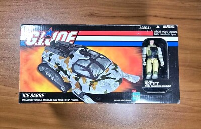 GI Joe Ice Sabre Hasbro G.I. Joe snow vehicle 2004 New/Sealed | eBay