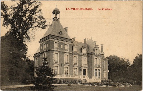 CPA LA VILLE-du-BOIS Le Chateau (1354695) | eBay