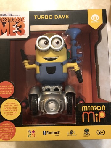 Despicable Me 3 Minion MiP Turbo Dave - App Controlled Robot Toy - New ...