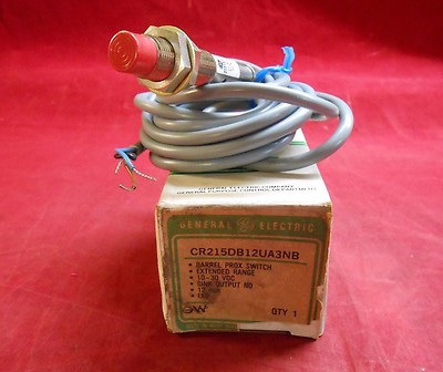 GE CR215DB12UA3NB Barrel Prox. Switch, Extended Range, 10-30VDC - NEW ...