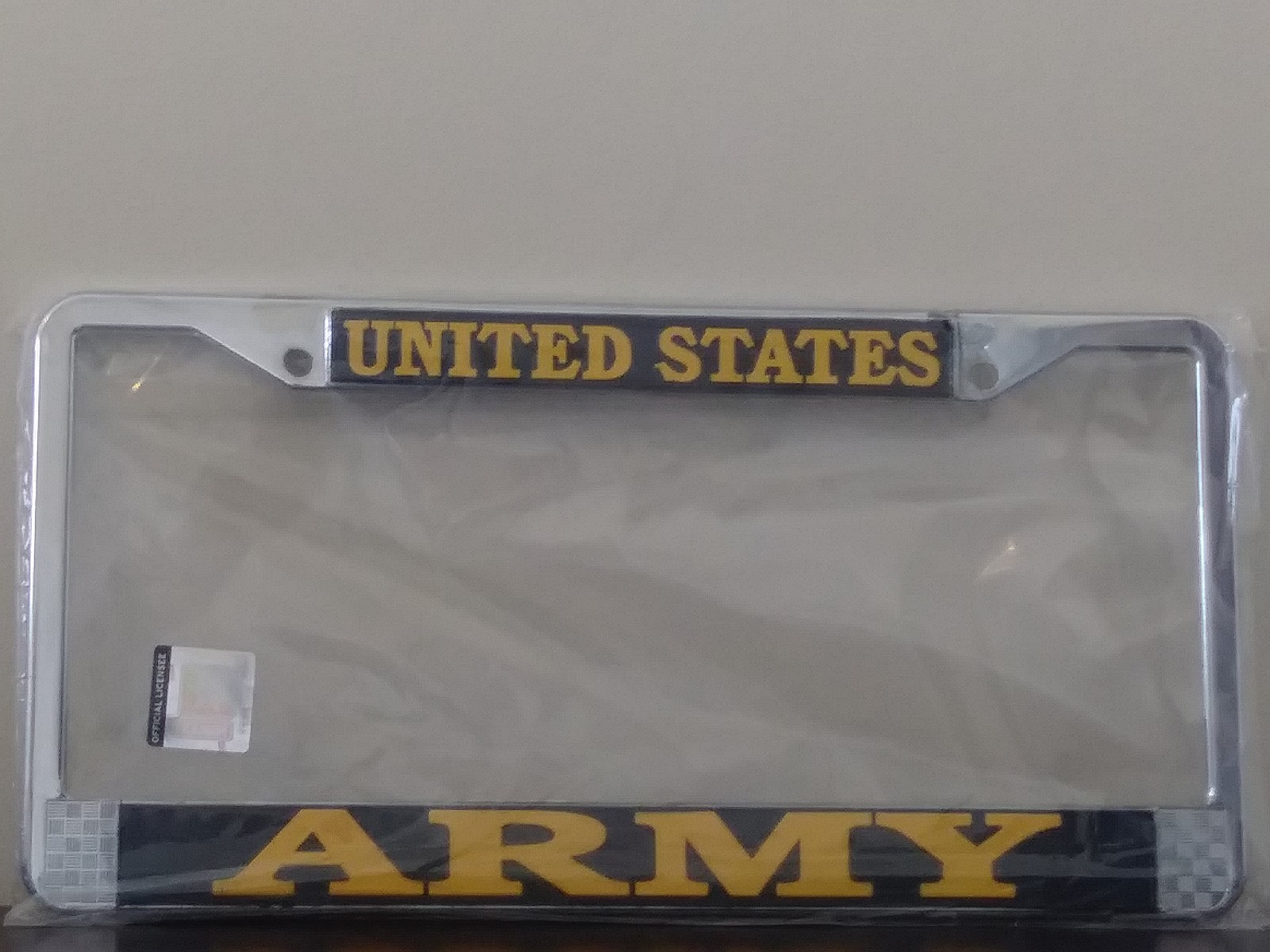 US Army License Plate Frame (chrome Metal) for sale online | eBay