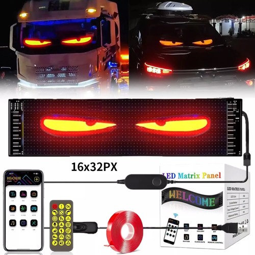 Truck-Specific Devil's Eye LED-Screen Car Eye Light Truck Dynamic LED ...