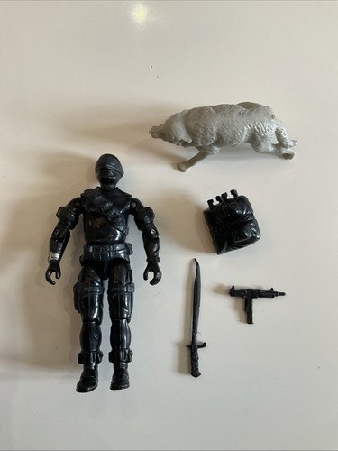 Gi Joe Snake Eyes 1985 Figure Complete | eBay